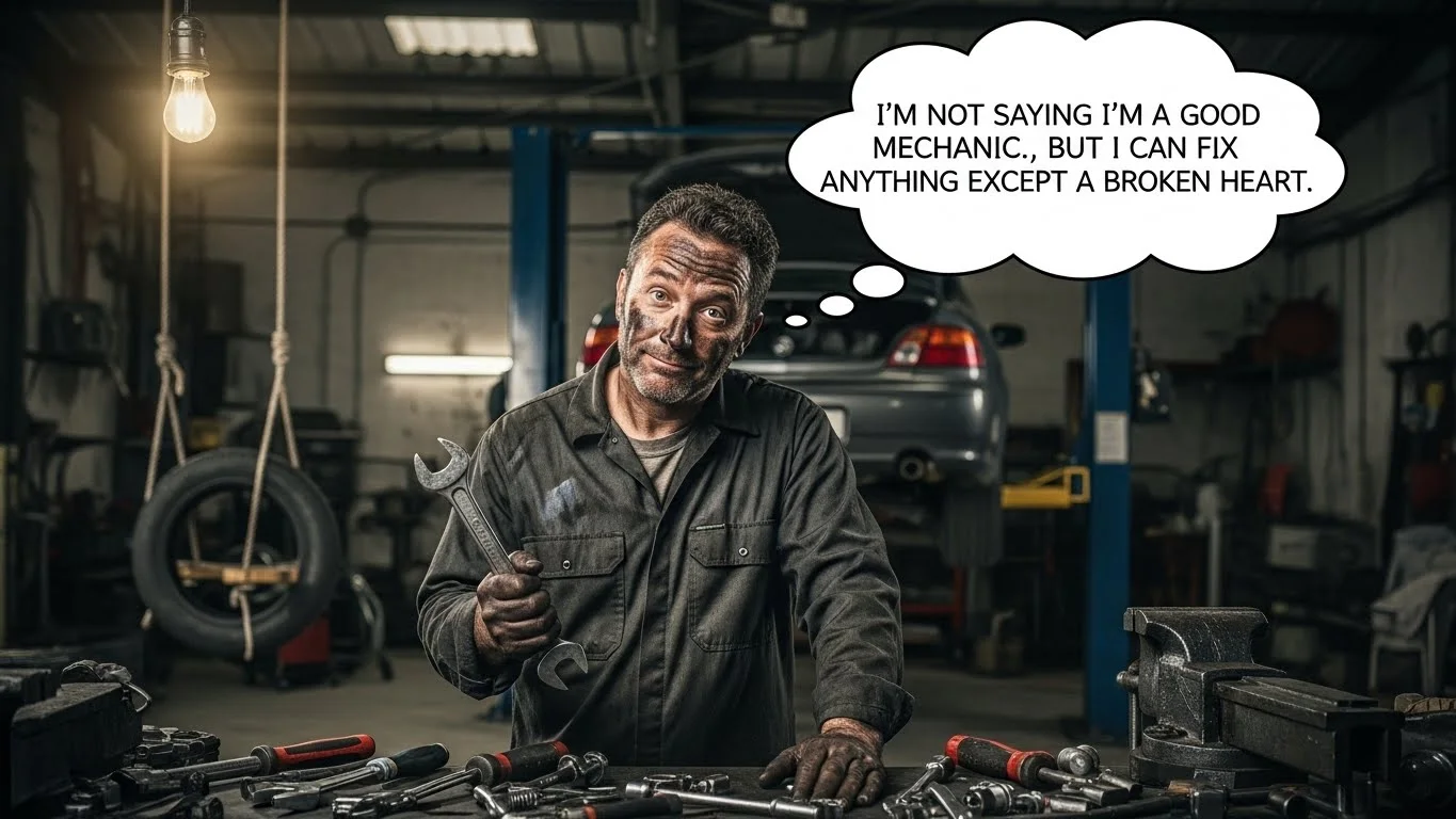 315+ Mechanic Puns, Car Humor & Garage Wordplay Collection 2026 ...
