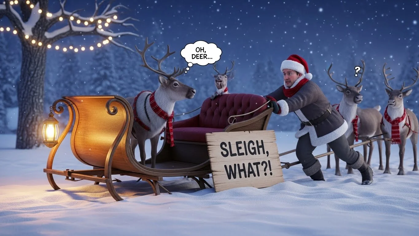 305+ Best Sleigh Puns That Are Absolutely Sleigh-ing It in 2026 ...