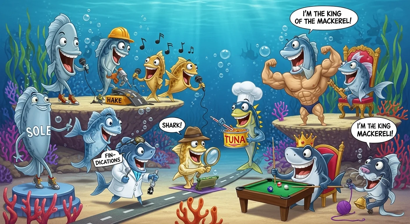 308+ Best Fish Puns That Make a Fin Tastic Splash 2026 - punshift.com