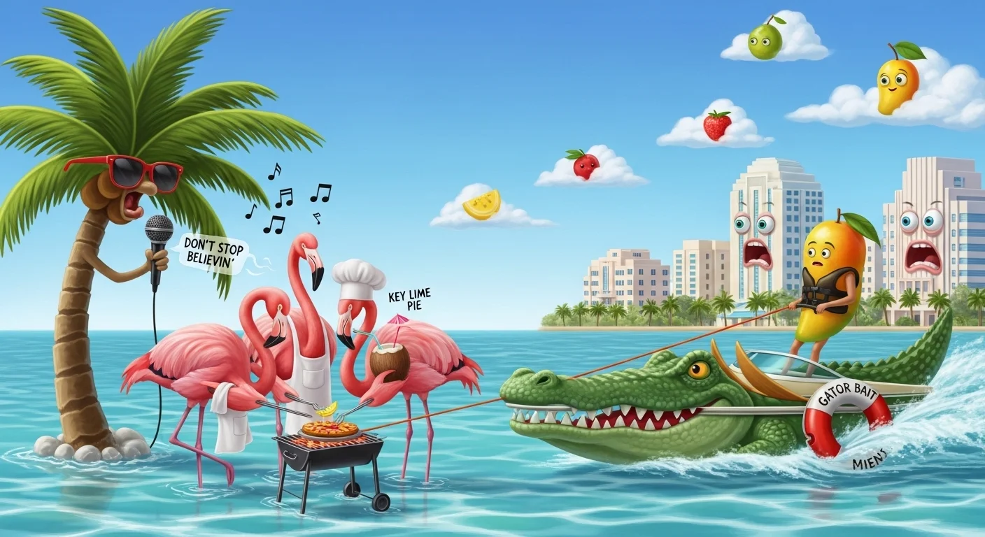 230+ Best Miami Puns Sunny One Liners & Beachy Captions 2026 - punshift.com